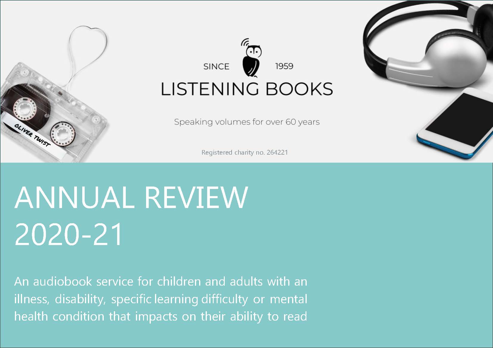 Annual Review - About Us - Listening Books